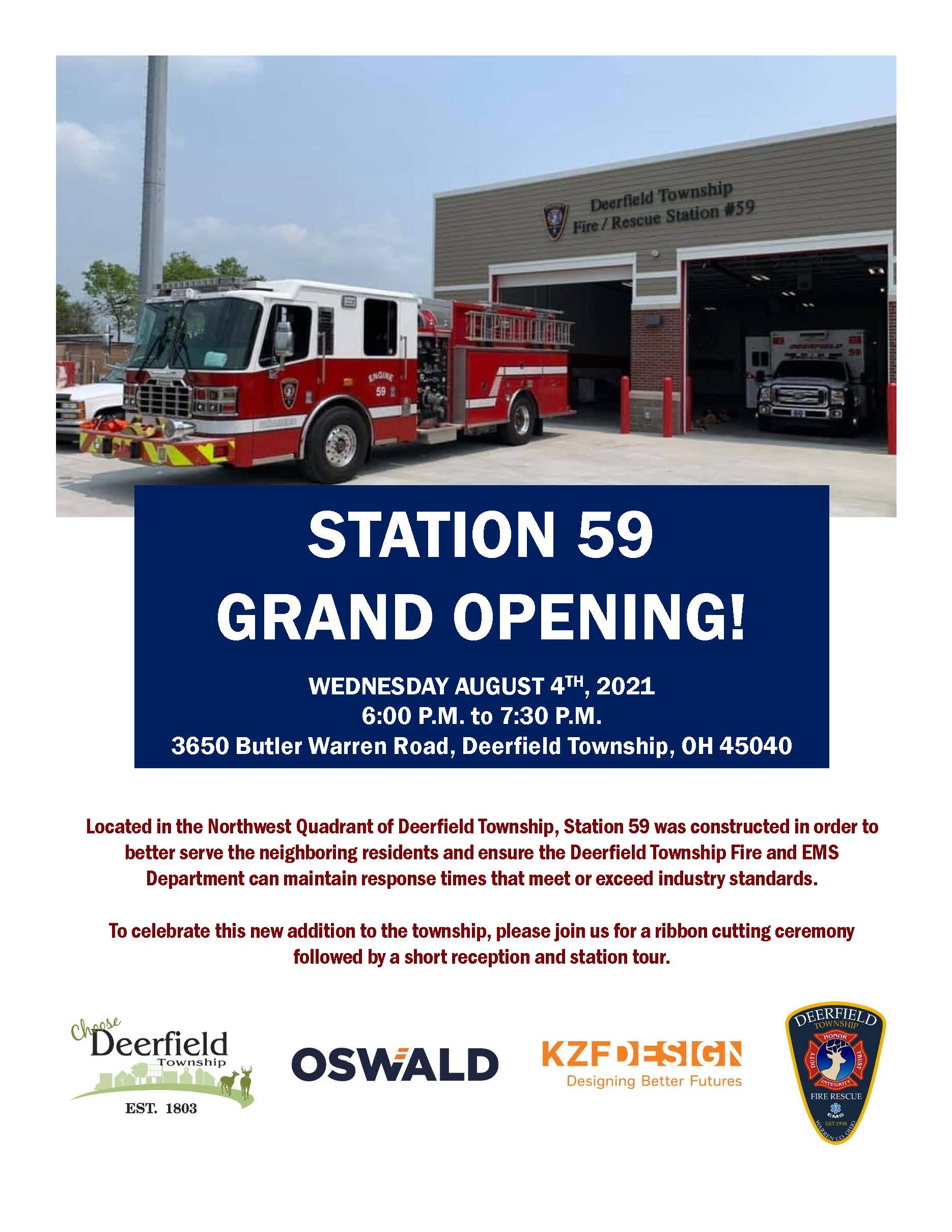 News | Station 59 Grand Opening - August 4th, 2021